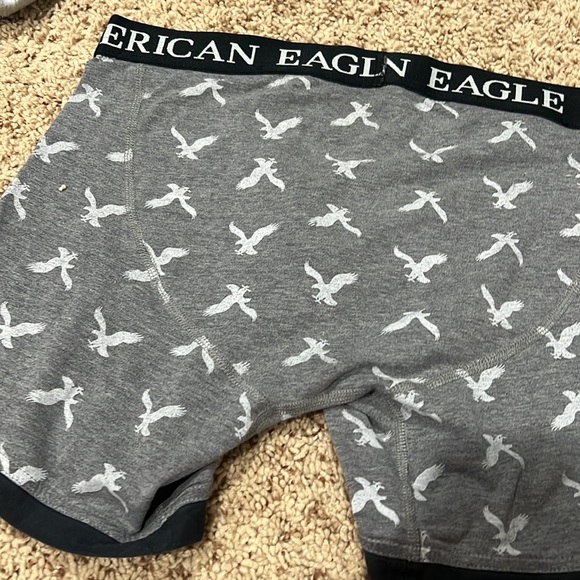 American Eagle Outfitters | Underwear & Socks | American Eagle Boxer Briefs Allover Eagle Print ...